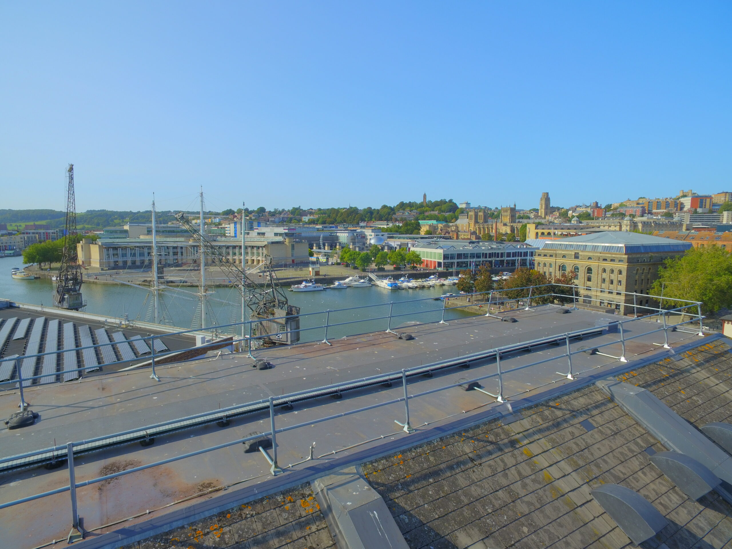 Merchants House - Roof Guardrail Project | Ezi Klamp Systems