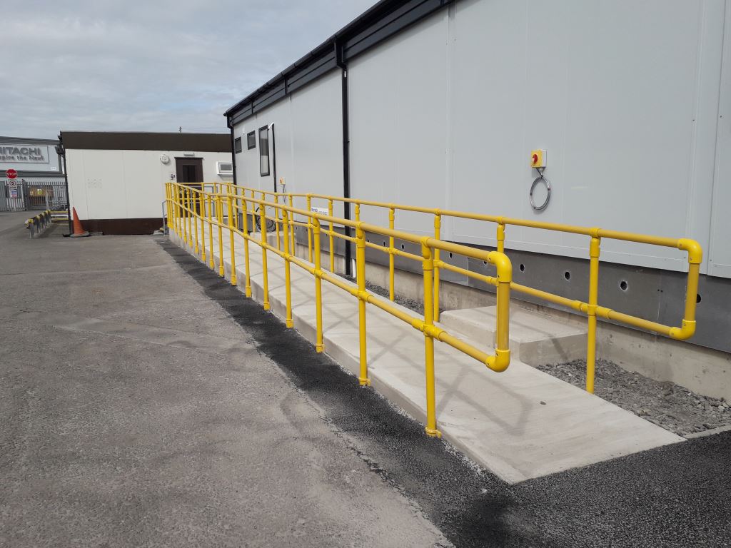 grp handrail image | Ezi Klamp Systems